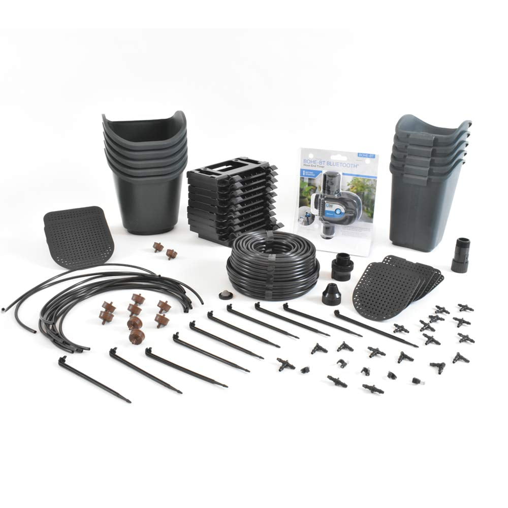 GLW10-100BT Living Wall Vertical Garden Planting Kit with Bluetooth ...