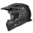 GLX GX23 Off-Road Motorcycle Helmet, Adults Dirt Bike Full Face Visor ...