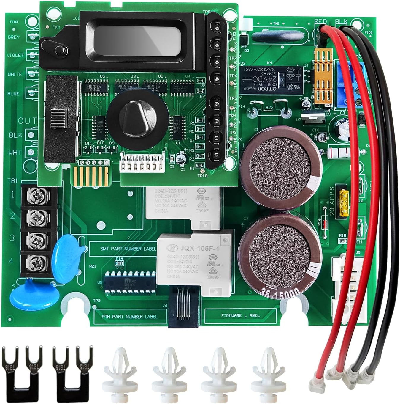 GLX-PCB-RITE Main Circuit Board & GLX-PCB-DSP Display Board for Aqua ...