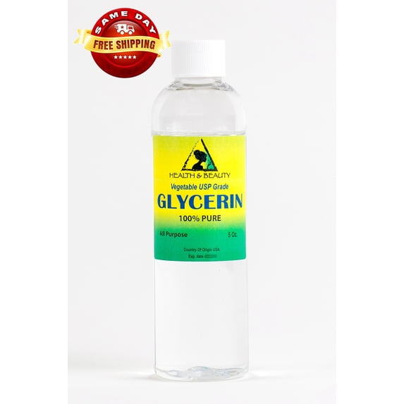 H&B Oils Center Co, Glycerin Vegetable Oil USP Grade, 100% Pure ...