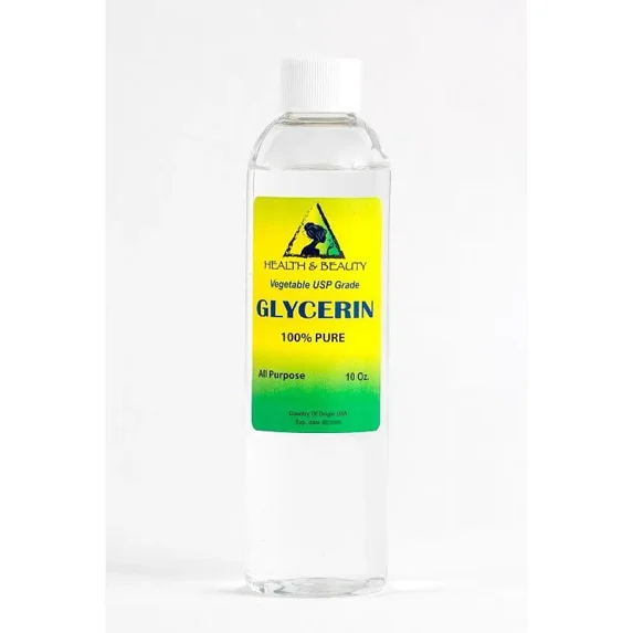 H&B Oils Center Vegetable Glycerin Oil USP Grade 100% Pure 10 oz ...