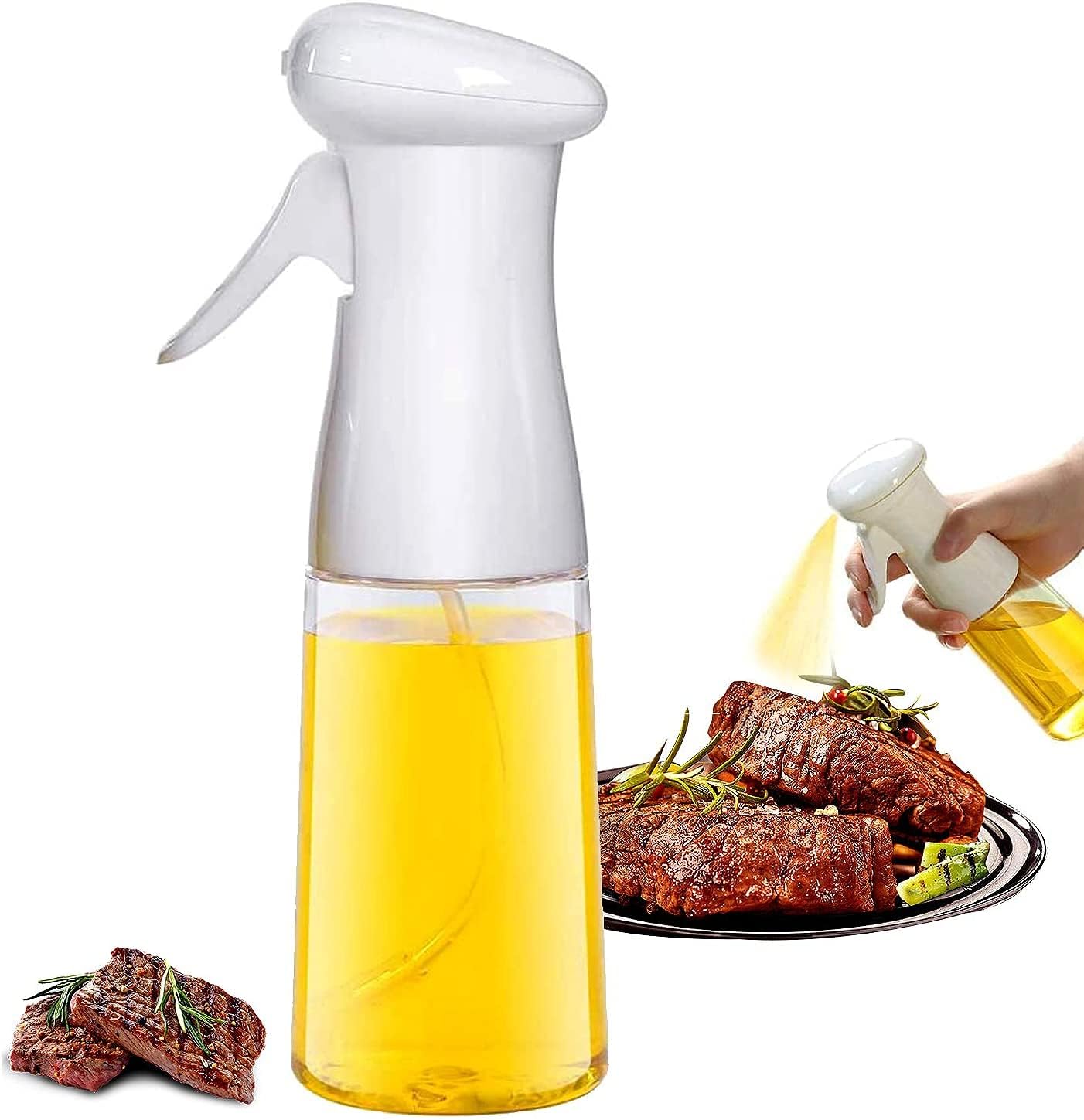 GLYY Oil Sprayer for Cooking - 210ml Olive Dispenser Bottle Spray ...