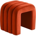 GLZ'HOME Velvet Ottoman Stools, Multifunctional Arch Ottomans, Makeup ...