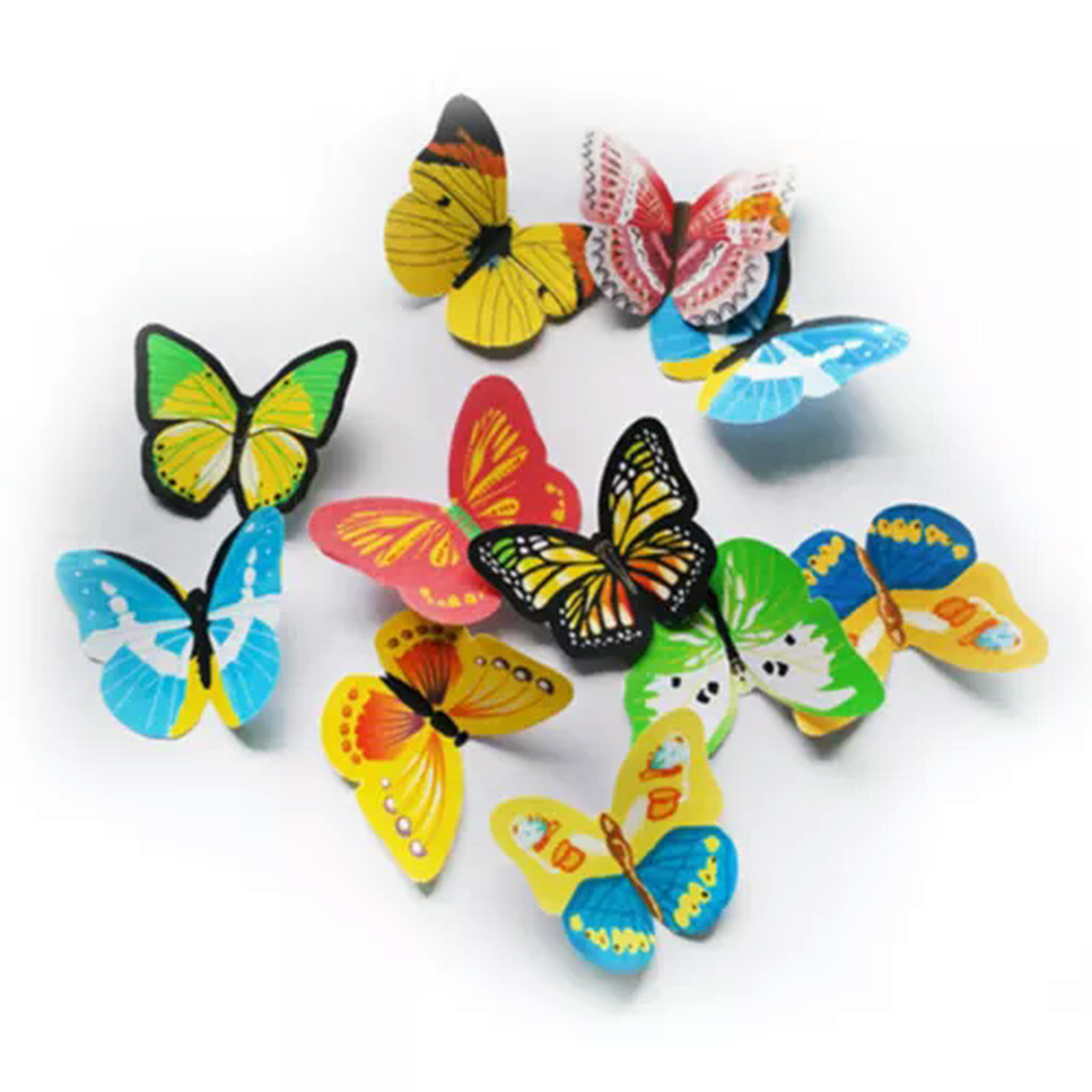 GLZMDL1 1 Bag Mixed Edible Wafer Rice Paper Cake Cupcake Toppers ...