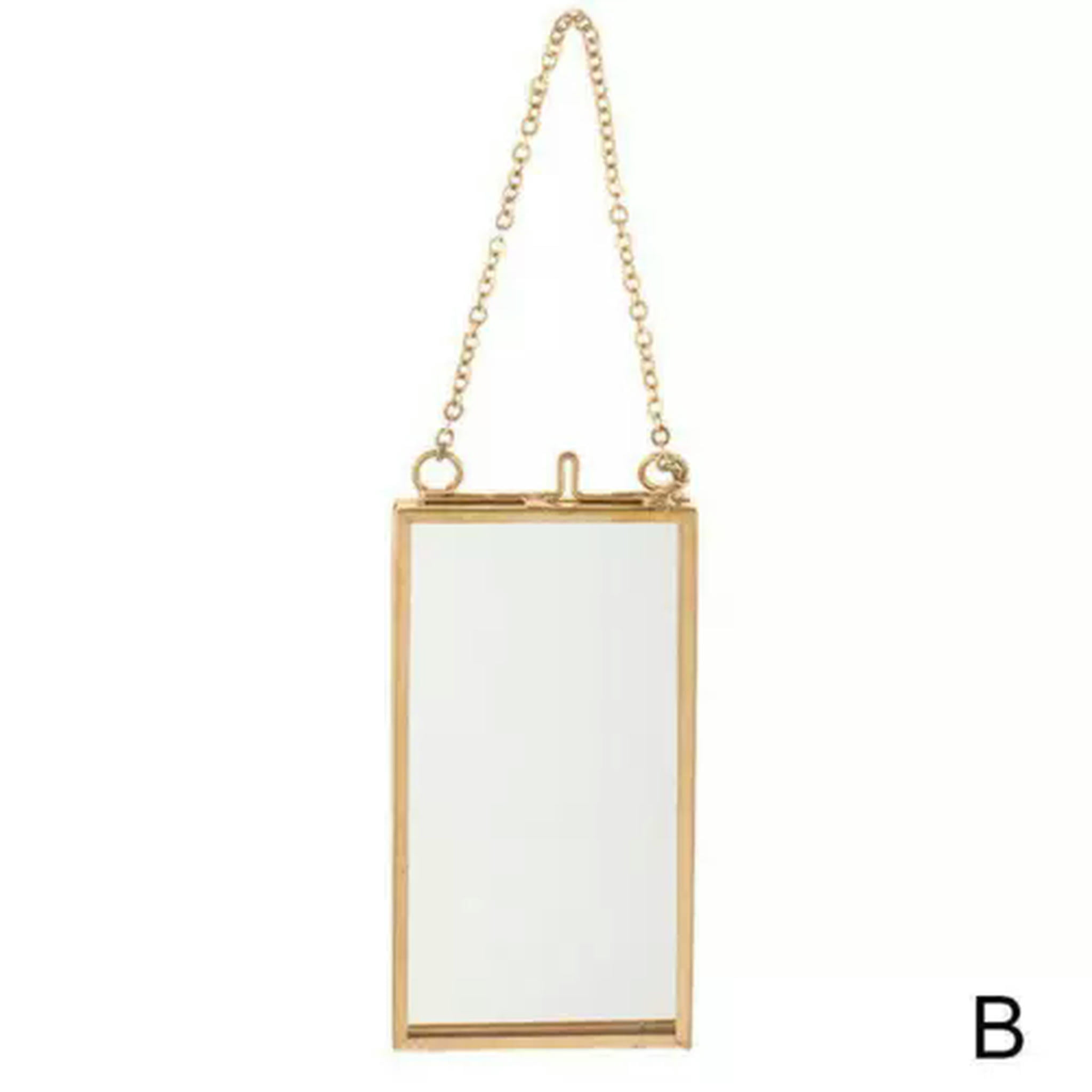 GLZMDL1 1* Double Sided Hanging Glass Display Frame For Photo DIY ...