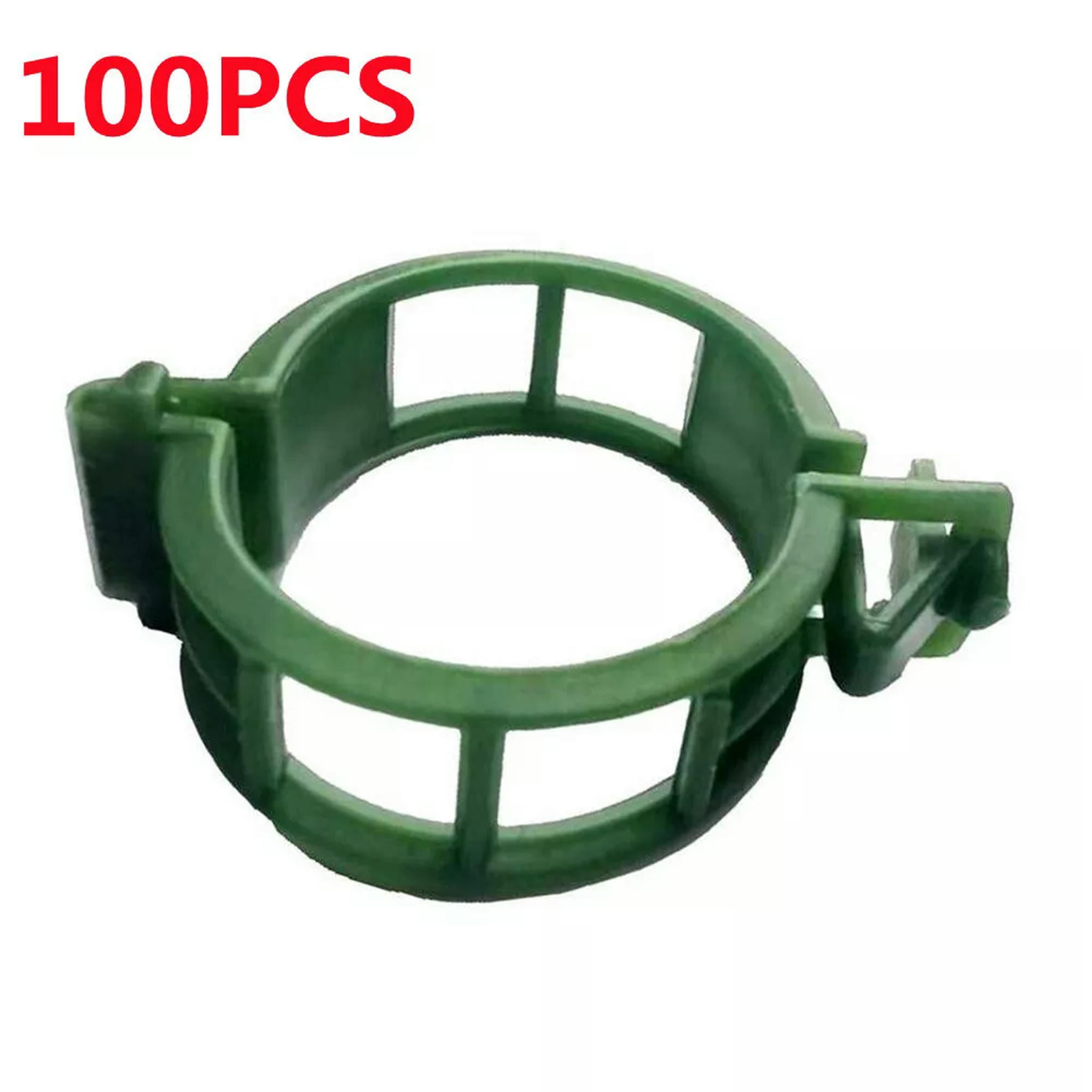 GLZMDL1 100 Tomato Clips Trellis Support Vegetable Garden Plant Binder ...