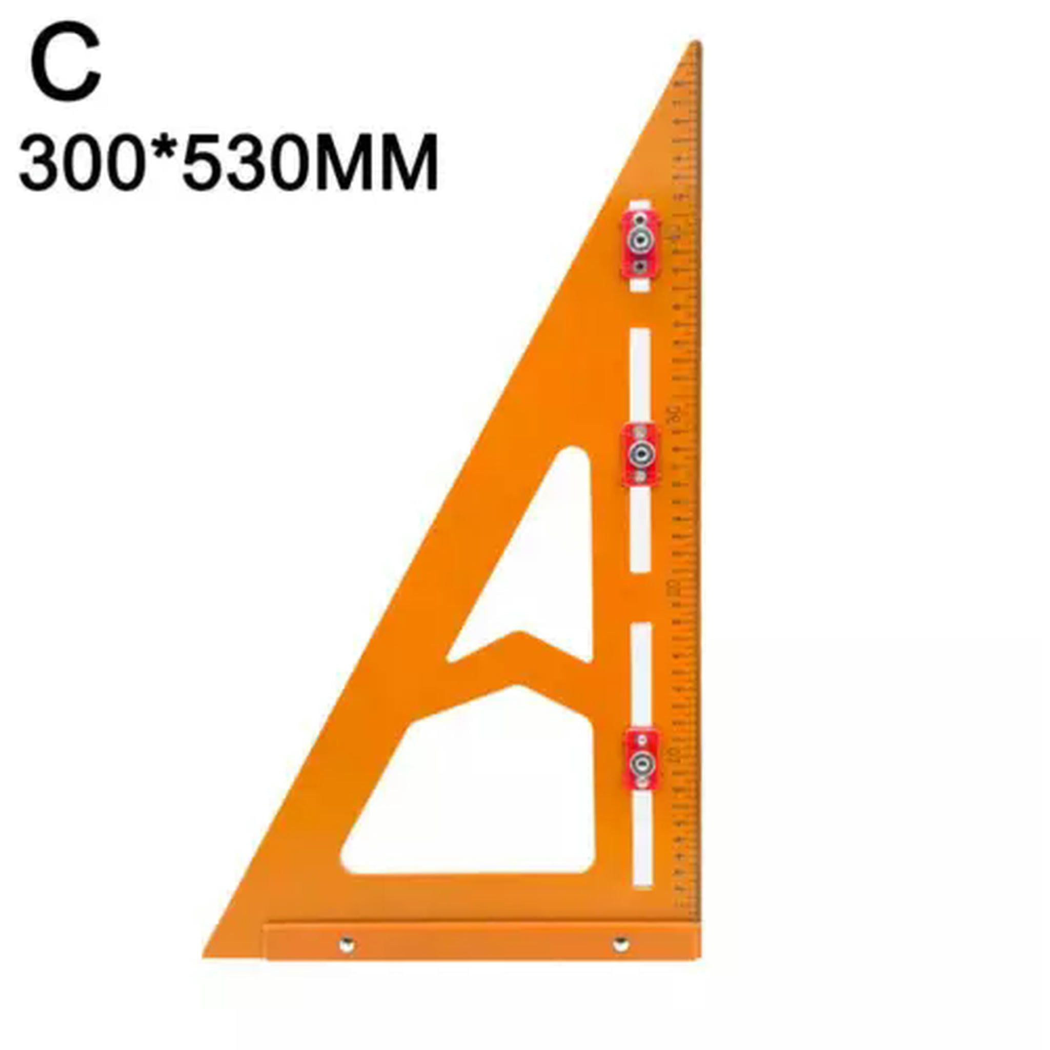 GLZMDL1 2-in-1 3D Multi Angle Measuring Ruler, Positioning Triangle ...