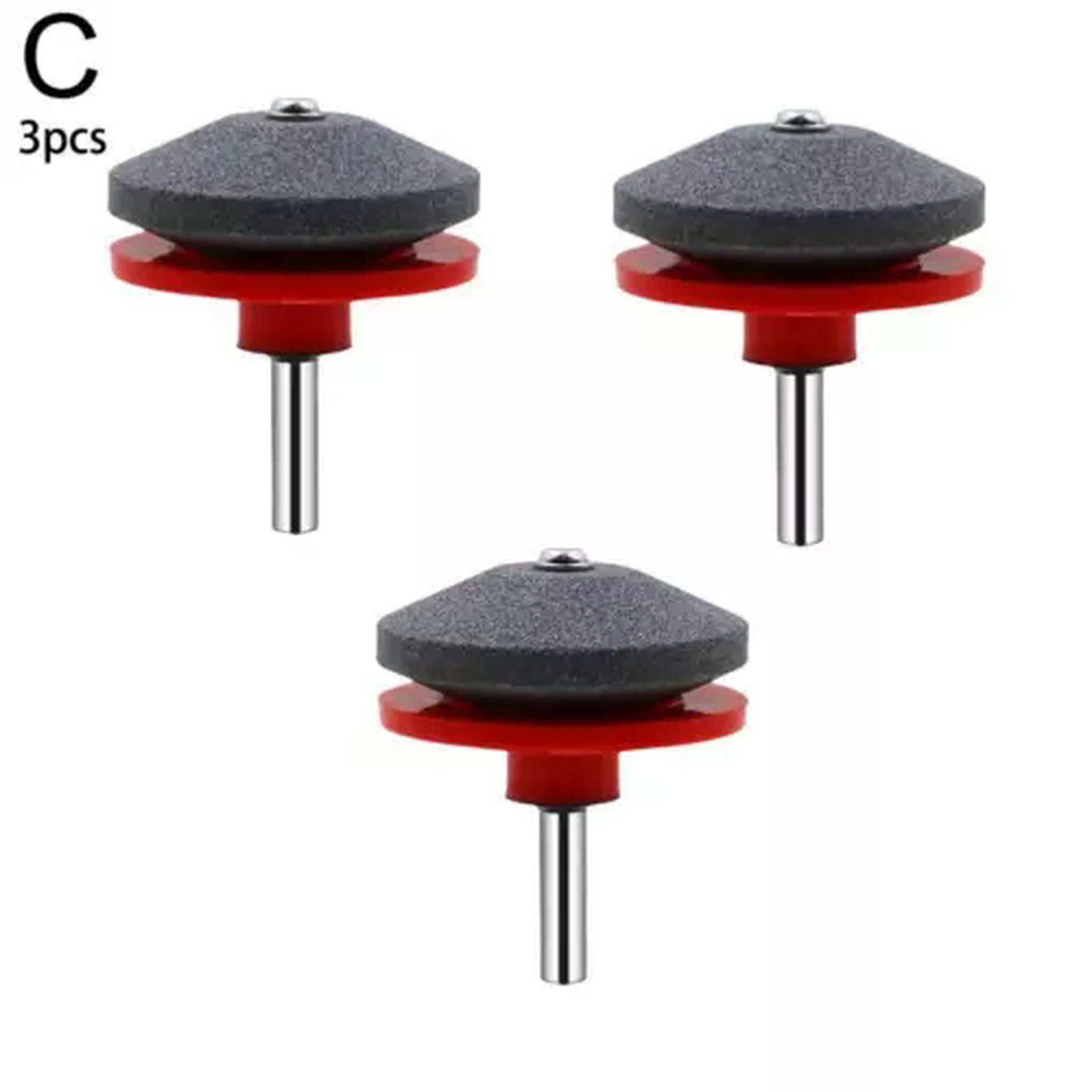 GLZMDL1 3/5x Lawn Mower Sharpener Balancer Kit for Drill Grinder Stone ...