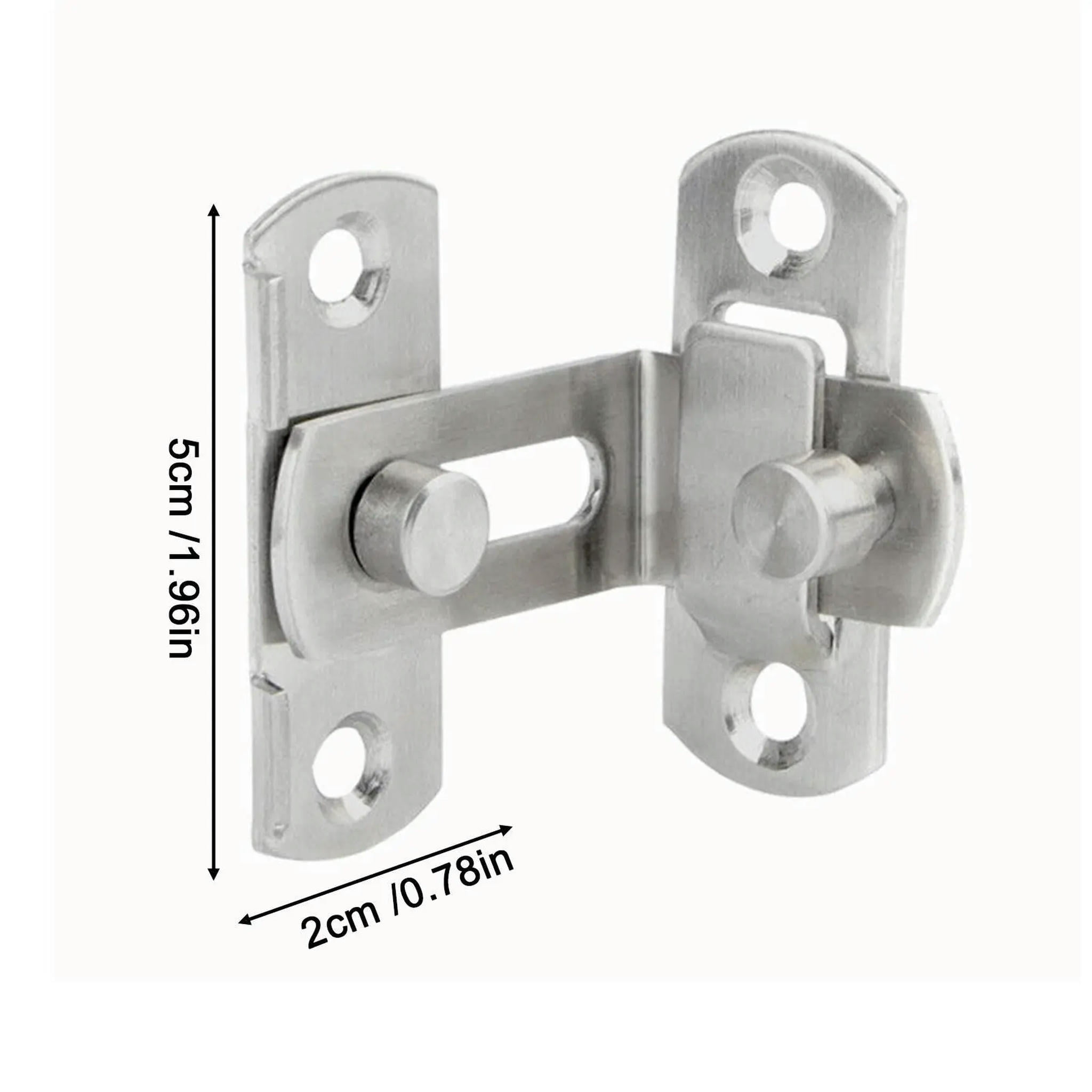 GLZMDL1 90 Degree Stainless Steel Latch Safety Right Angle Sliding Door ...