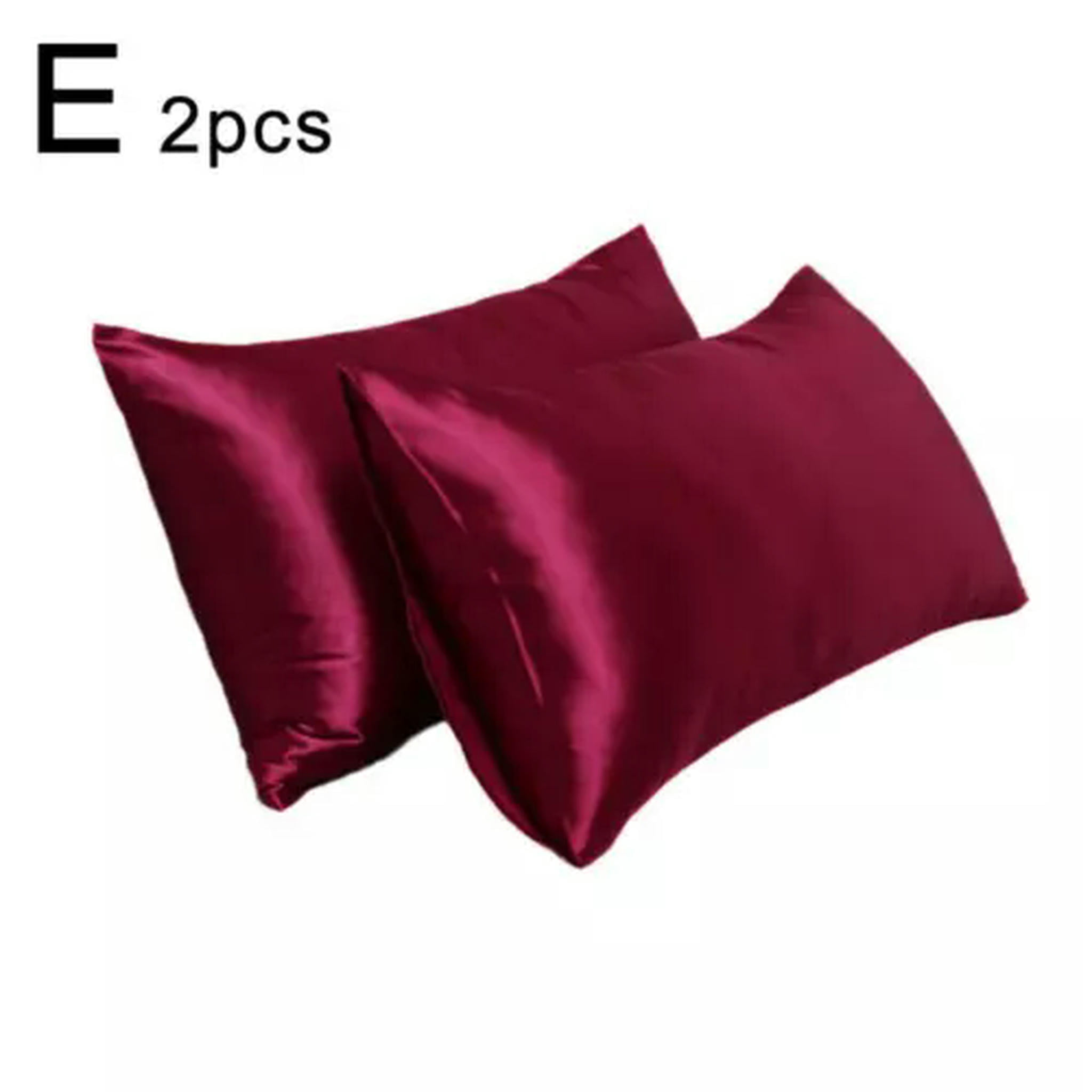 GLZMDL1 All Sizes, All colors Satin Pillowcase (2 Pack) for Hair Skin ...