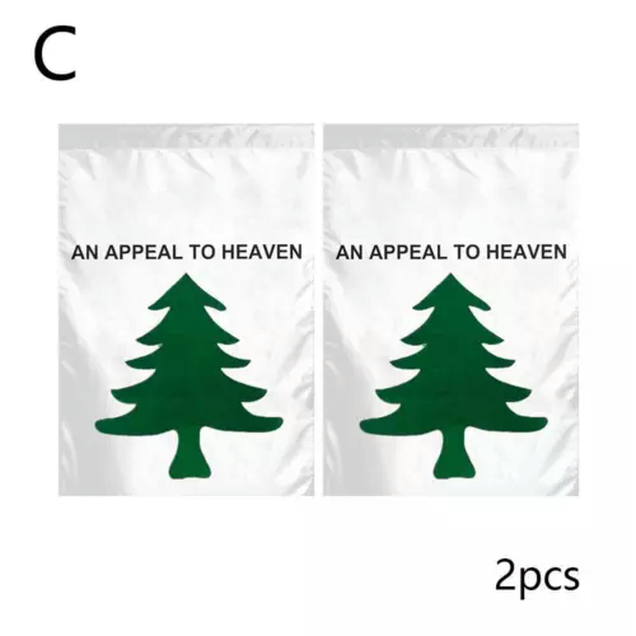 GLZMDL1 An Appeal to Heaven Flag 3x5 Pine Tree Flag Liberty Tree-2PCS ...
