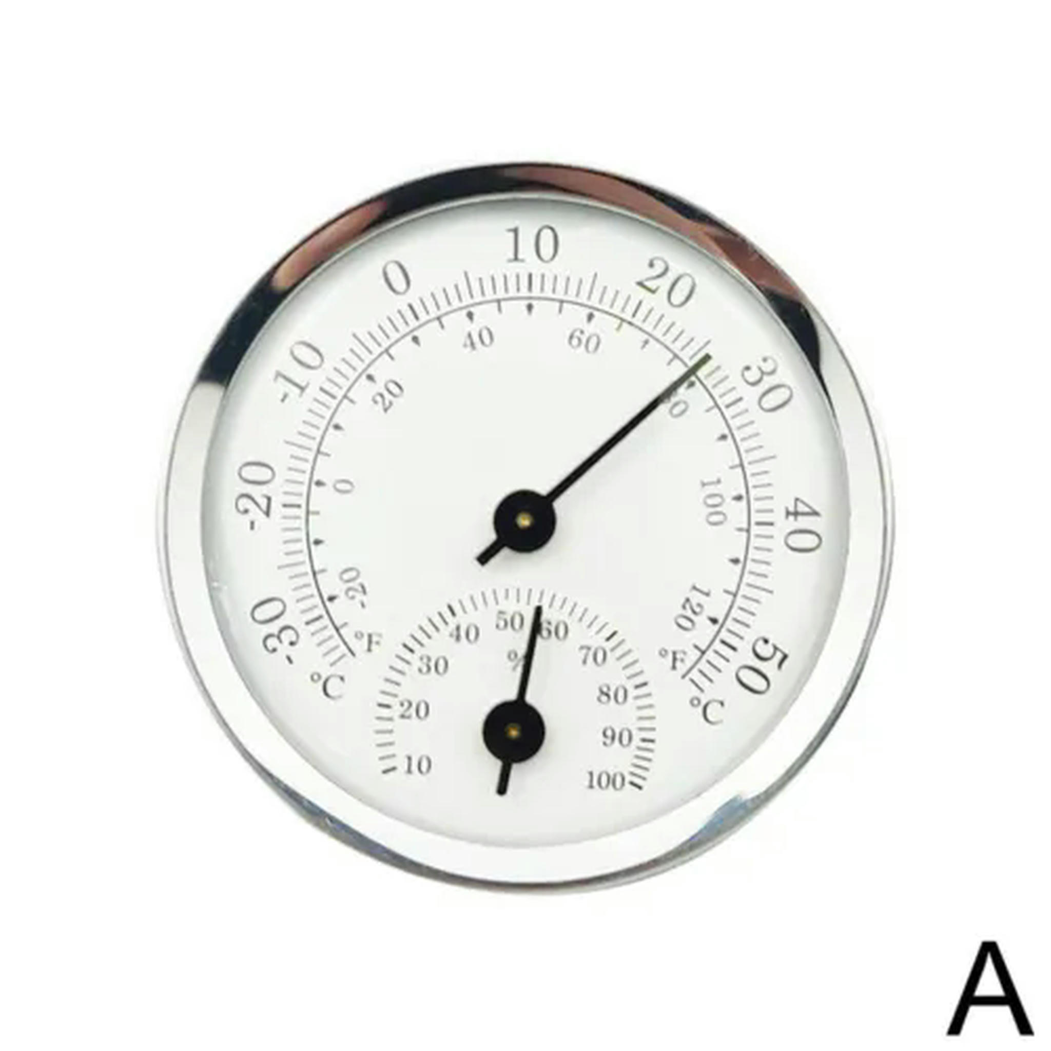 GLZMDL1 Analog Thermometer Hygrometer Mini Humidity Meter Gauge ...