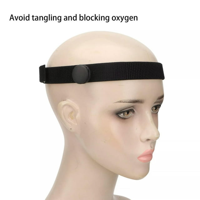 GLZMDL1 Nasal Oxygen Cannula Headband Soft Elastic Oxygen Tubing Ear ...