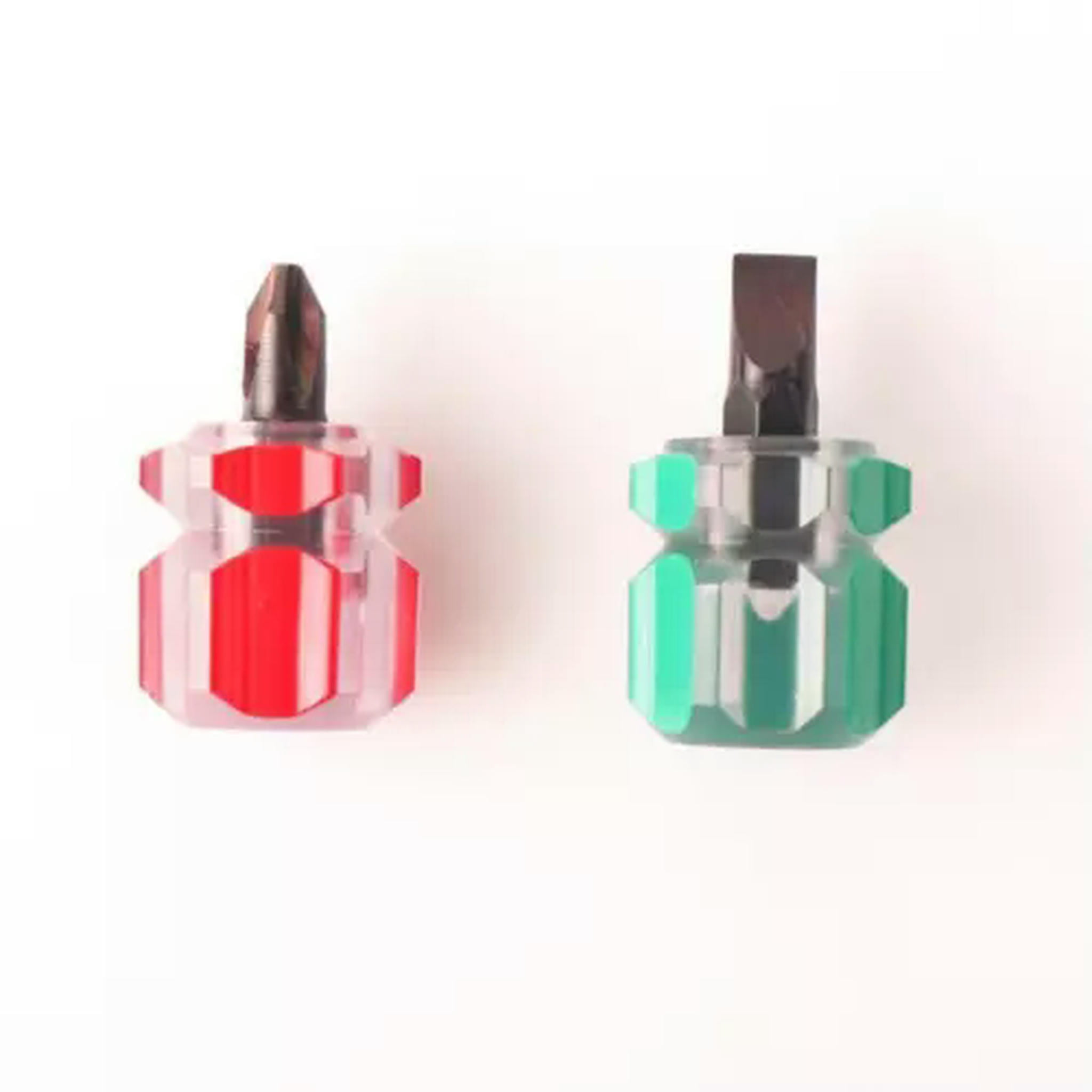 GLZMDL1 Radish head screwdriver mini Slotted/Phillips screwdriver-Green ...