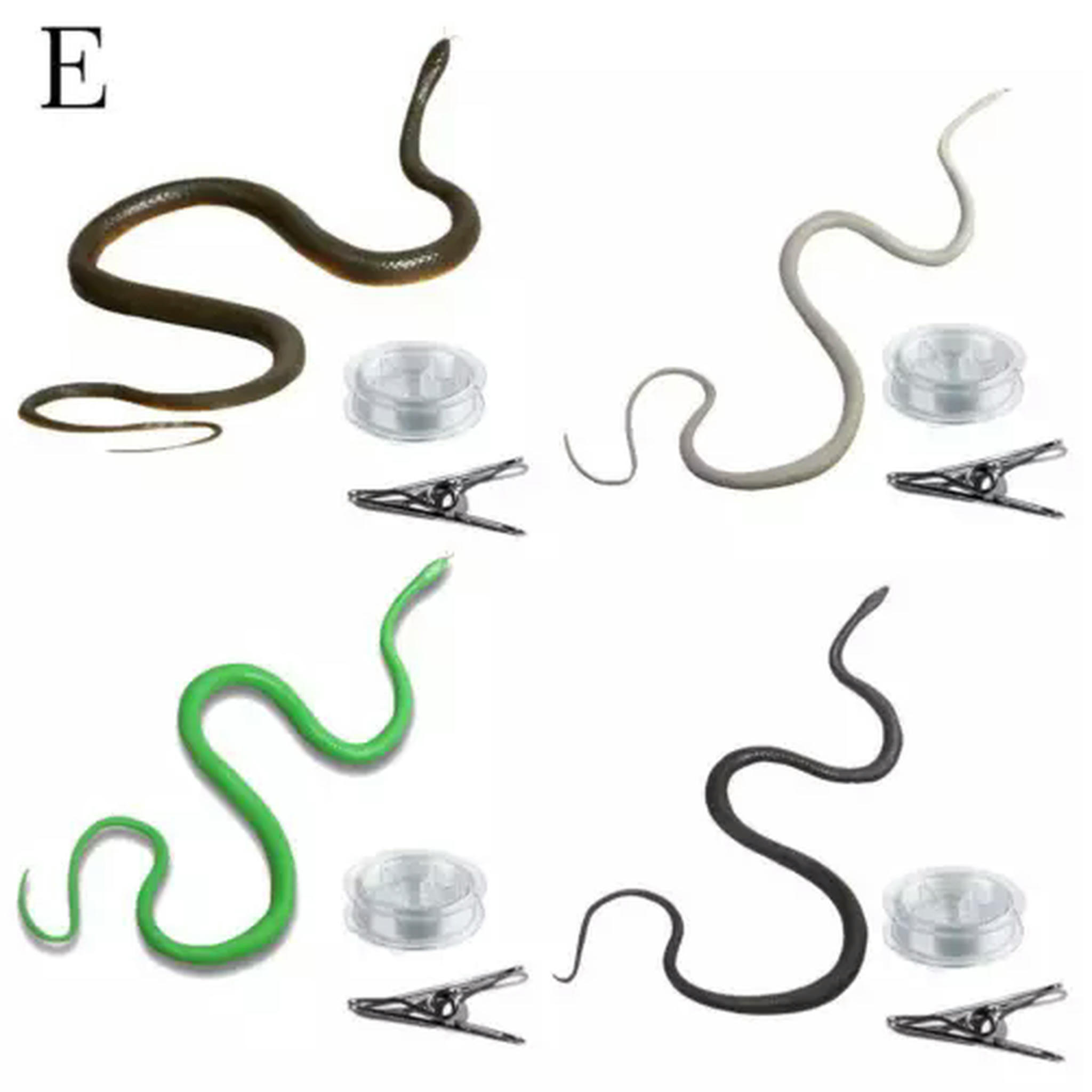 GLZMDL1 Snake Prank with String Clip - Clip on Snake Prank, DIY Golf ...
