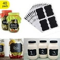 GLiving Large Chalkboard Labels- Erasable Decorative Chalk Labels - Set ...