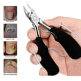 Wrvxzio Sharp, Heavy-Duty Toenail Clippers for Large, Thick/Ingrown ...