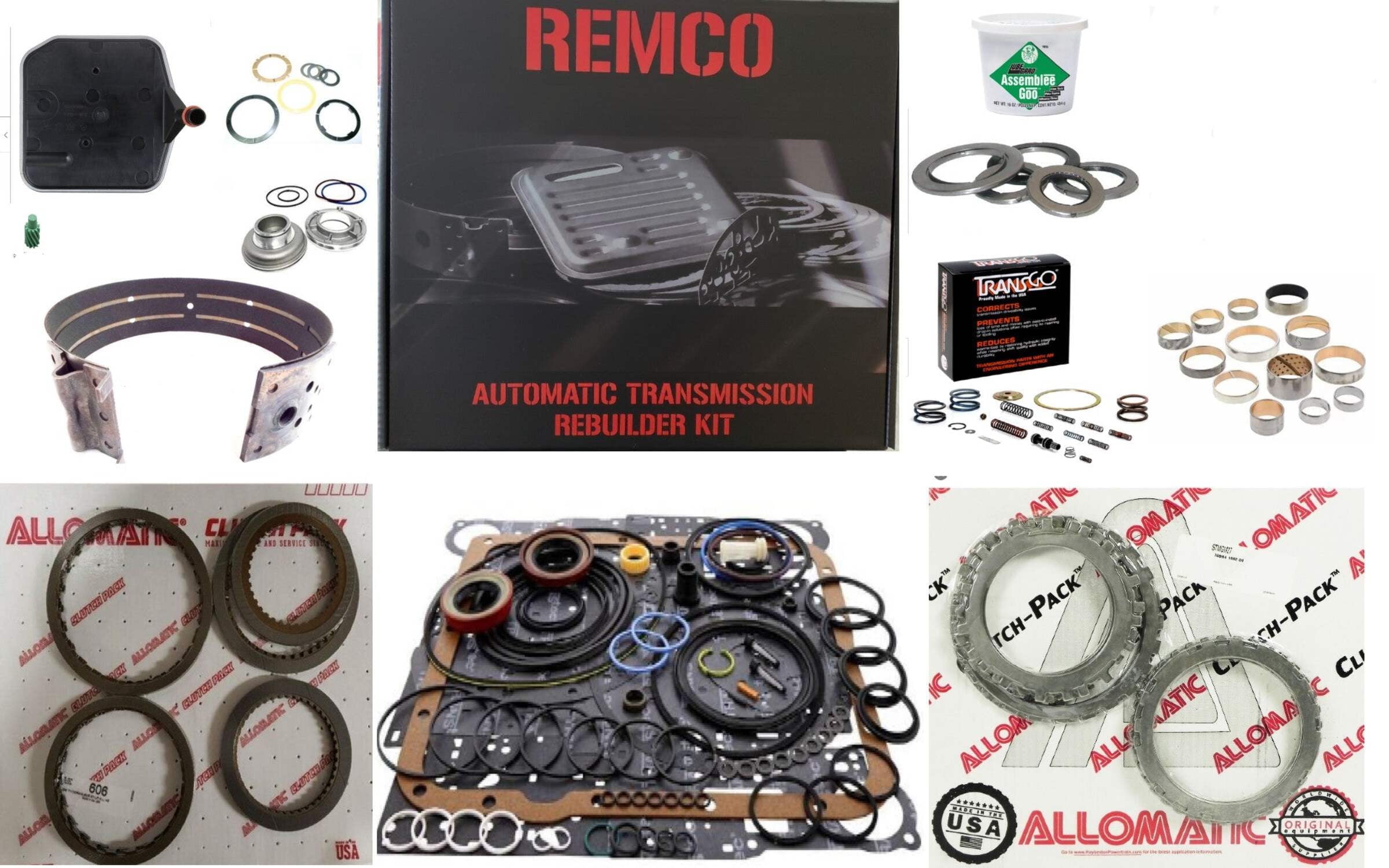 GM 700R4 4L60 Transmission Deluxe Level 2 Rebuild Kit 1987-93 - Walmart.com