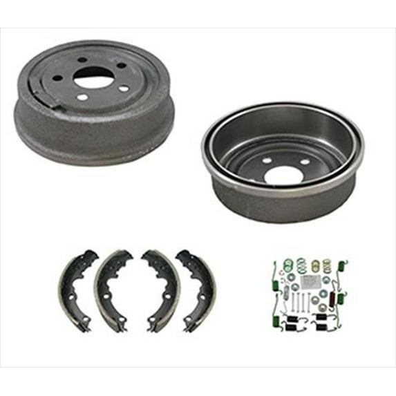 GM Cars Rear Brake Drum & Brakes Shoes W Springs Fits For 1995-2002 GM ...