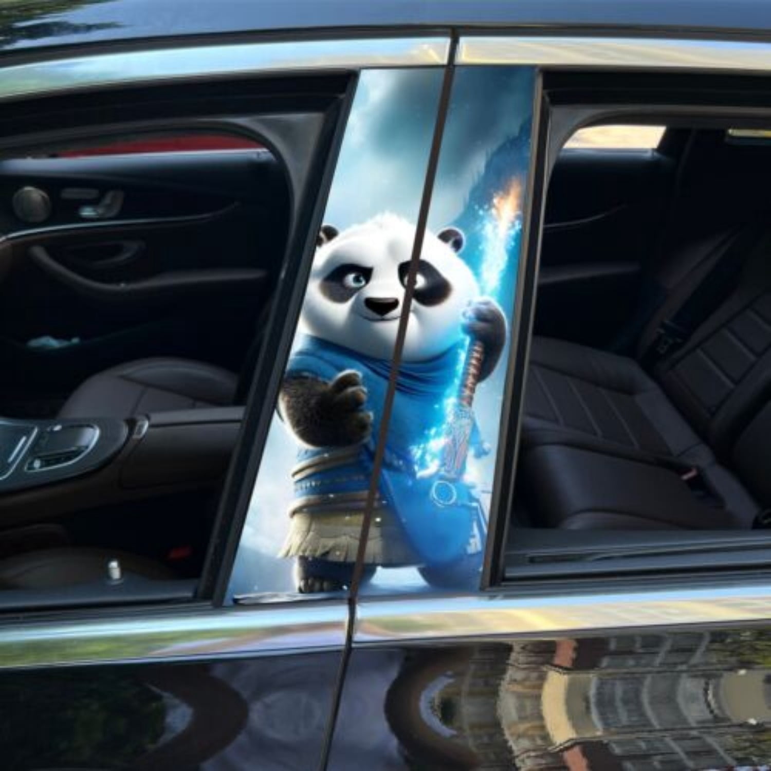 GM Center Post Sticker Car Door B Post Sticker Decorative Anime Fans ...