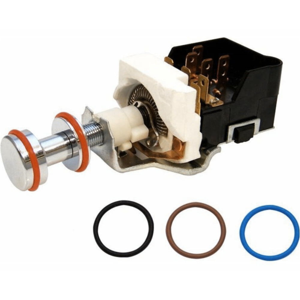 GM Classic Billet Headlight Switch with 4 Color O-Rings muscle Fits ...