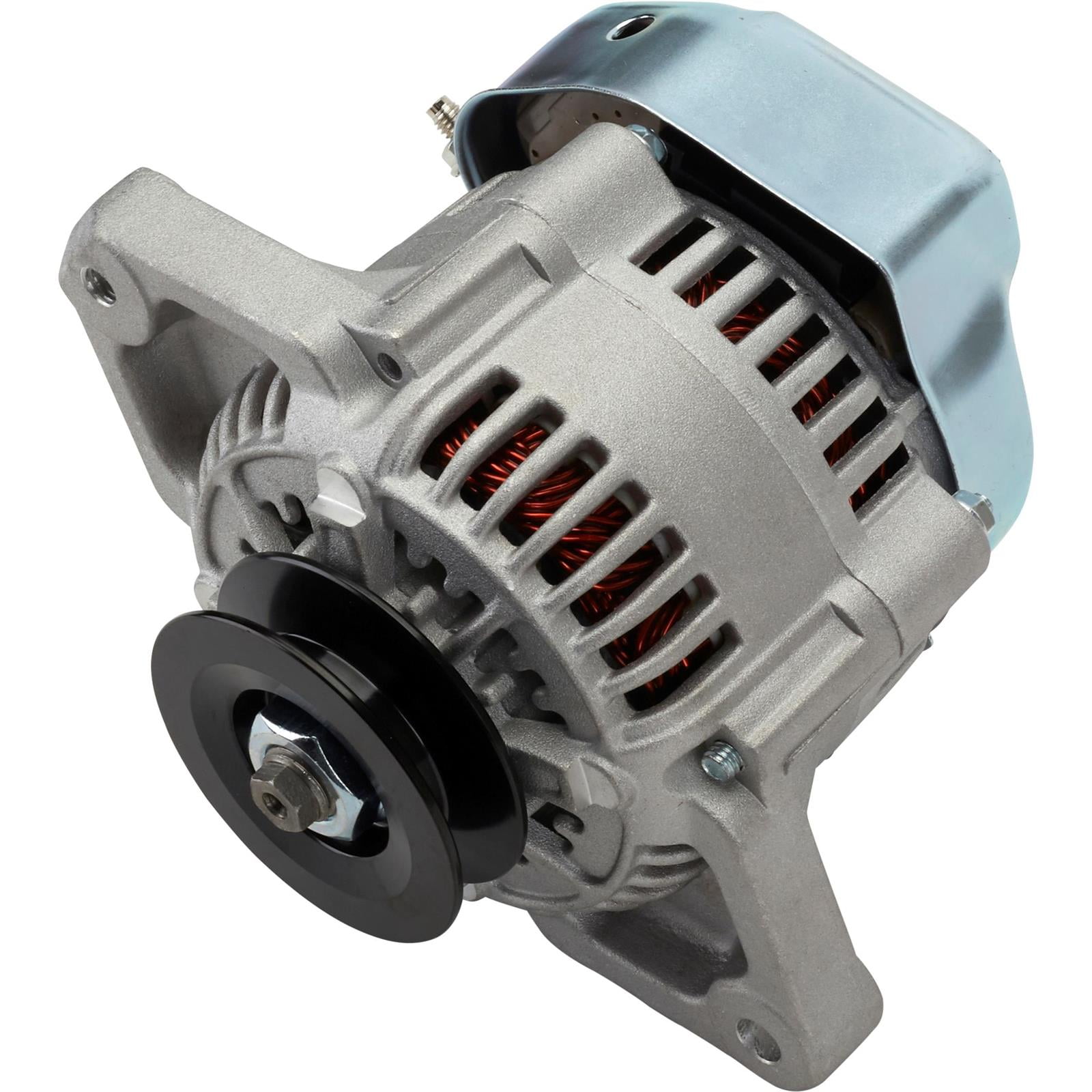 GM Denso Style 1-Wire Mini Race Alternator, 90 Amp, Plain - Walmart.com