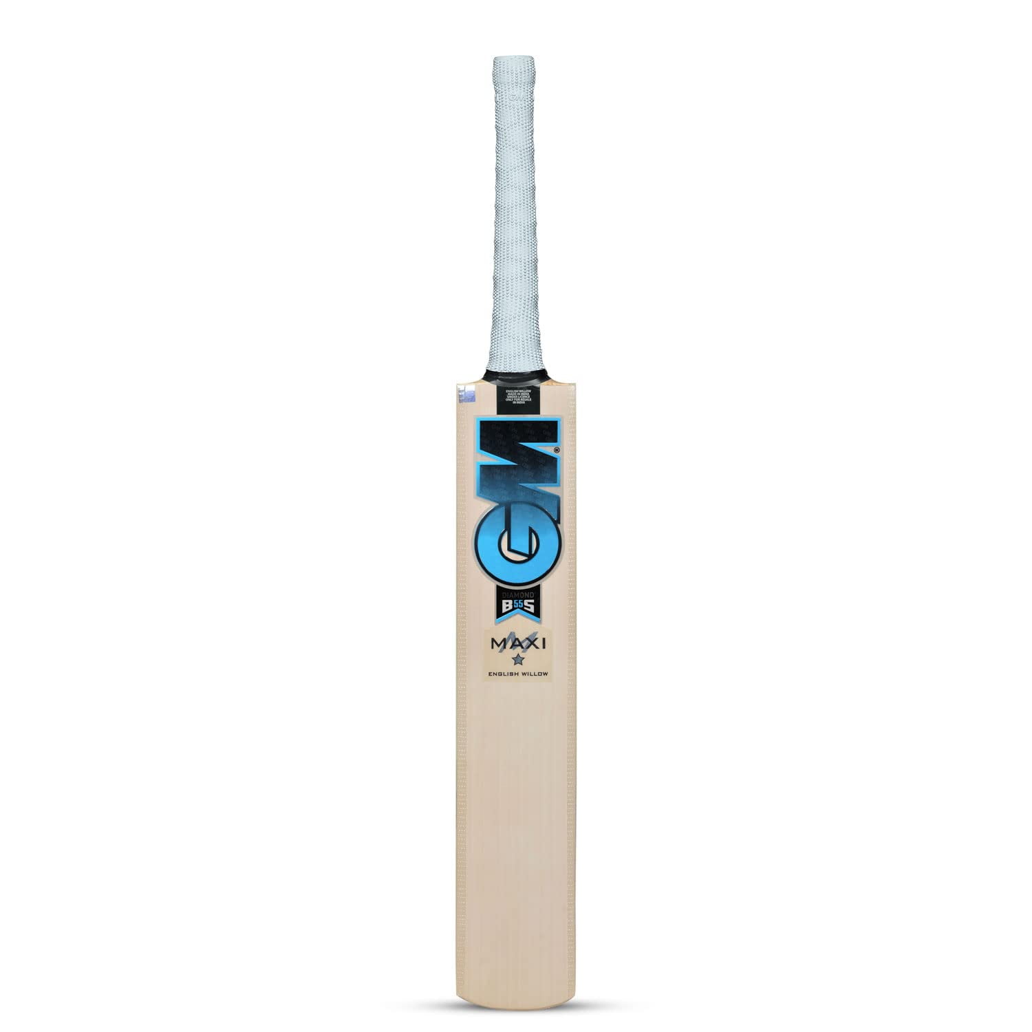 GM Diamond B55S Maxi English Willow Cricket Bat For Men With Grained ...
