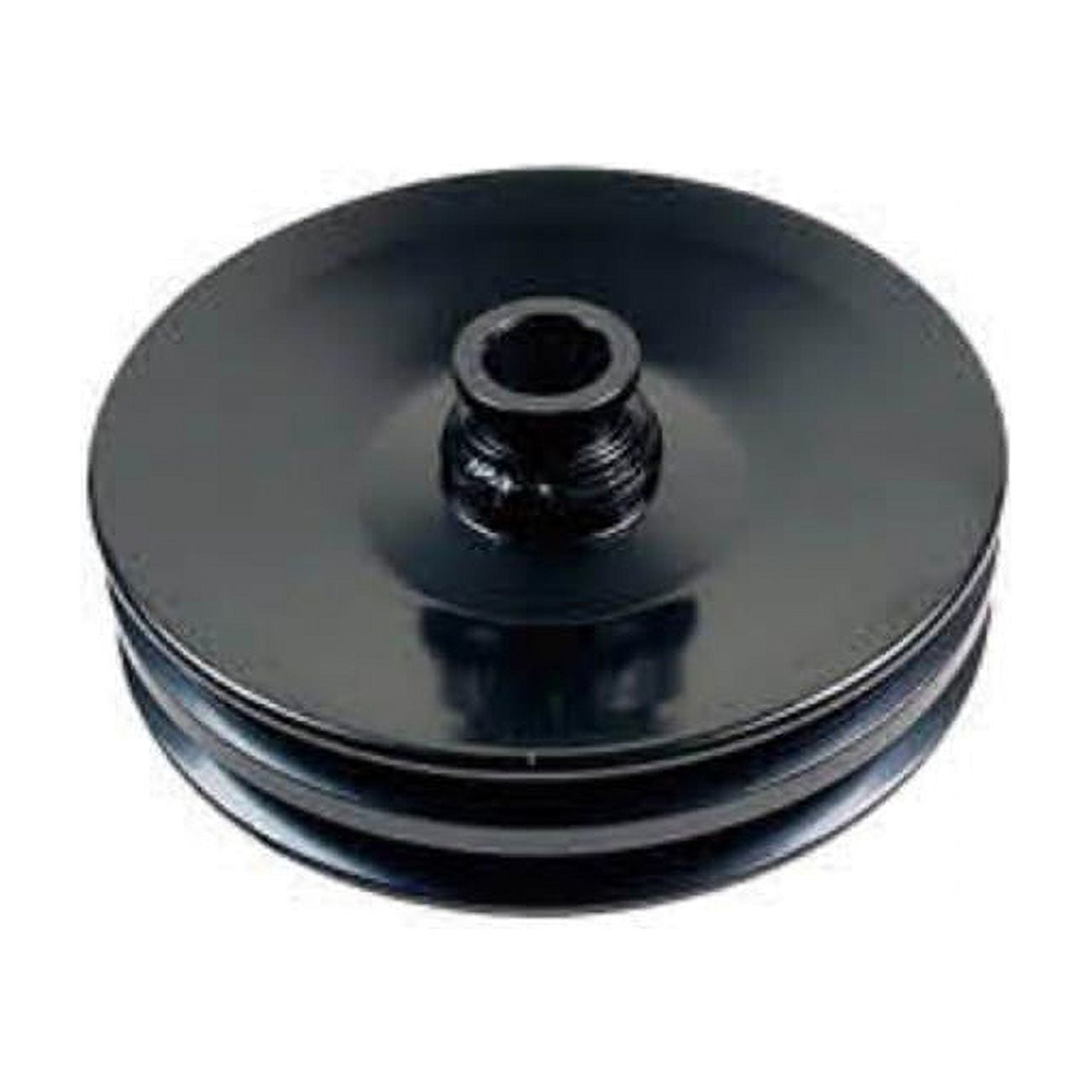GM Double Groove Power Steering Pump Pulley, Black - Walmart.com