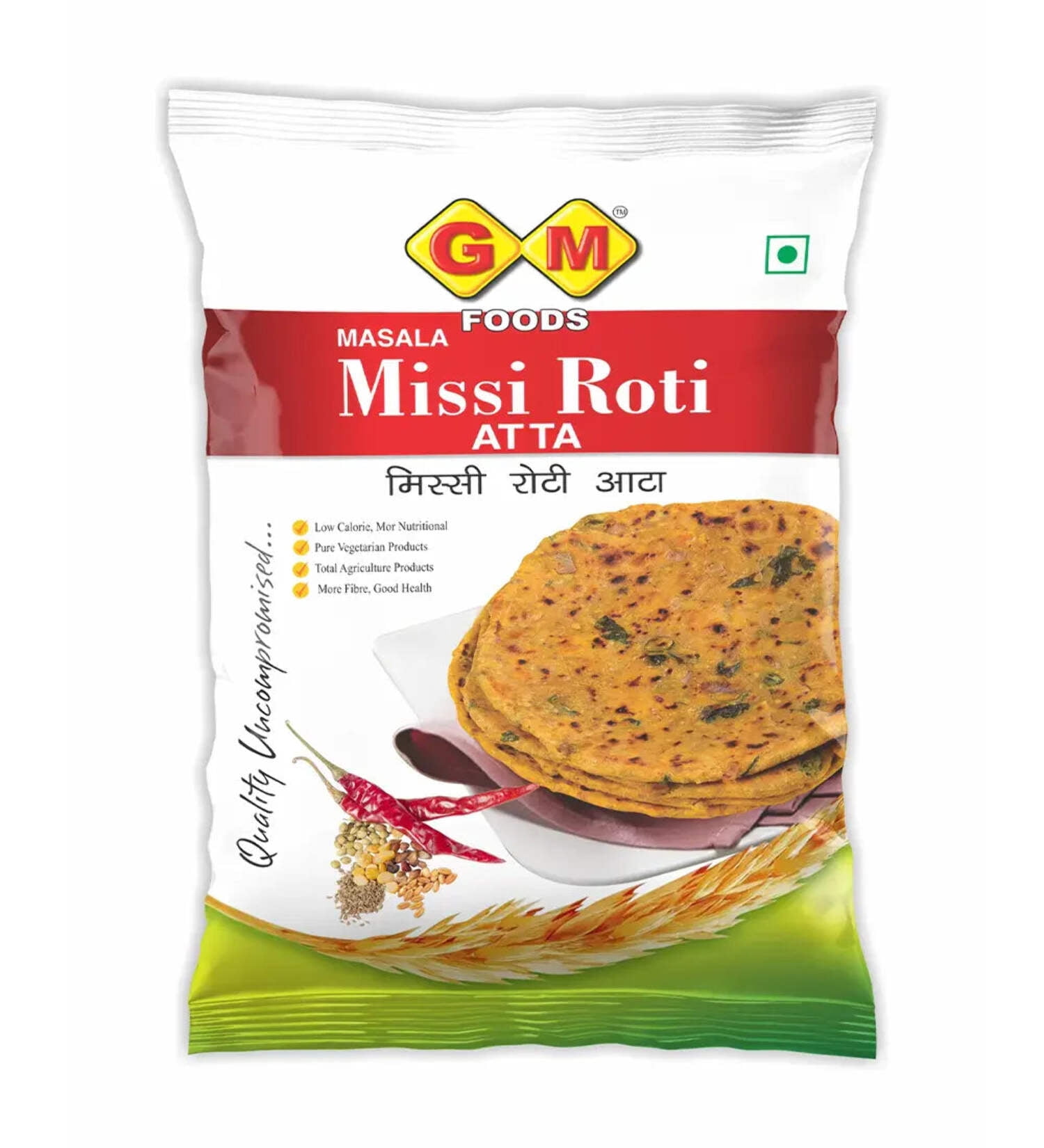 GM Foods Missi Roti 400 Gram - Walmart.com