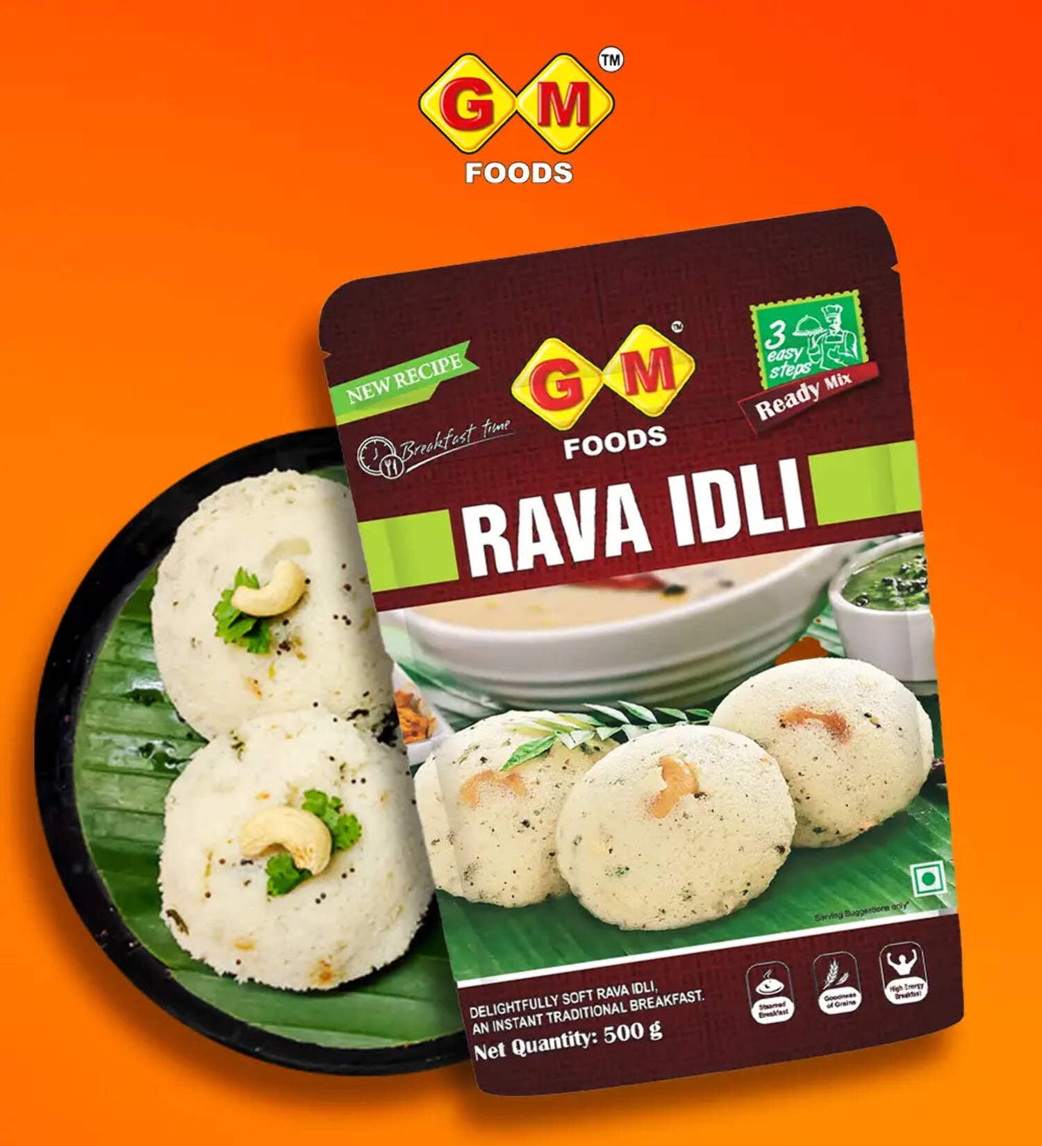 GM Foods Rava Idli 500 Gram - Walmart.com