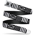 GM General Motors Belt, Seatbelt Buckle Belt, Chevrolet Bowtie ...