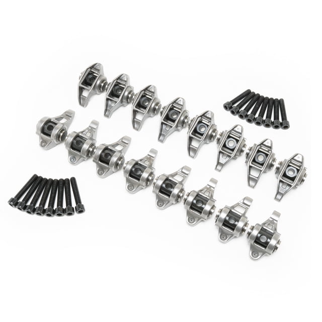 GM LS3 Rocker Arms w/ Upgraded Trunion Kit - Precision Fit for L99 L76 ...