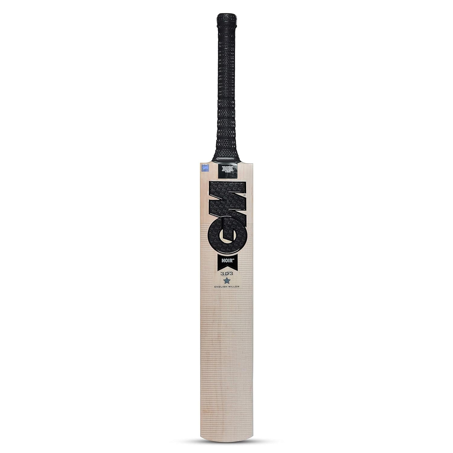 GM Noir 303 English Willow Cricket Bat For Men |cross Weave Tape On The ...