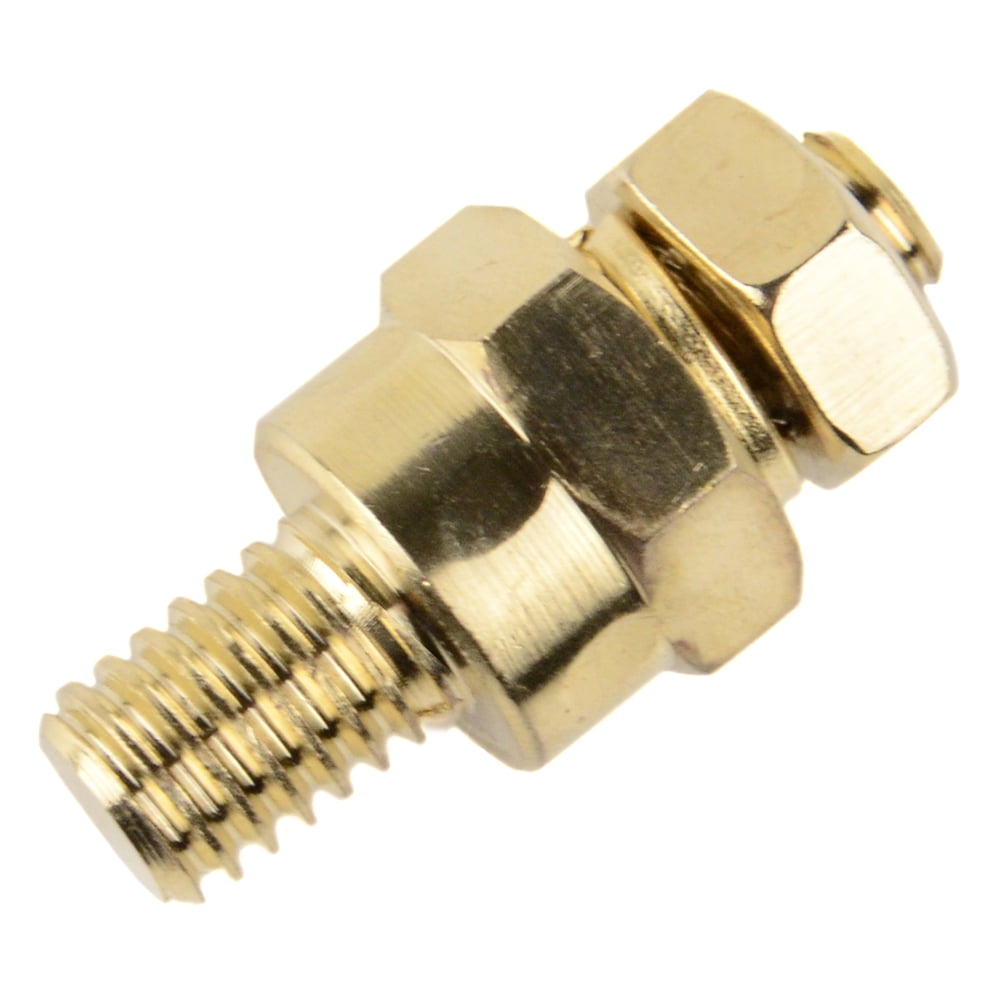GM Short Battery Side Post Terminal Tap Extender GMC Mount Quality Gold ...