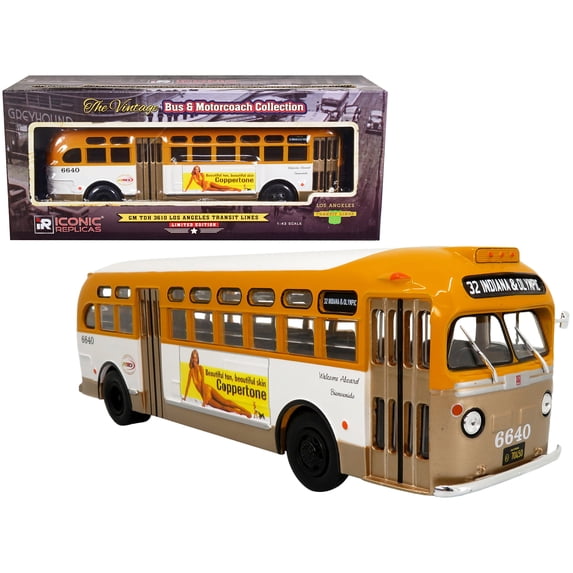 GM TDH 3610 LA Transit Lines Bus "Indiana & Olympic" RTD Southern CA ...