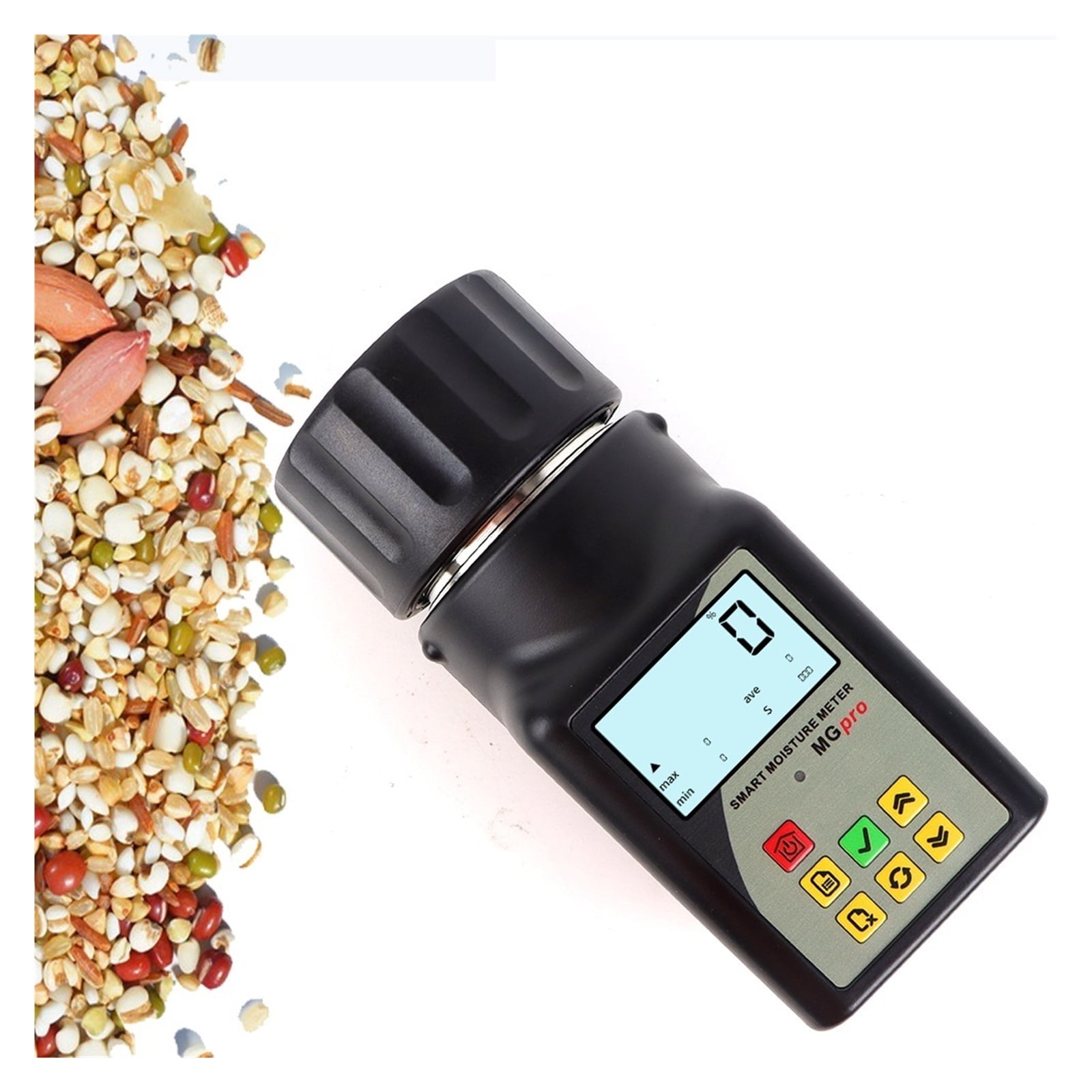 GM-pro Smart Moisture Meter Humidity Tester Corn Wheat Bean Peanut Seed ...