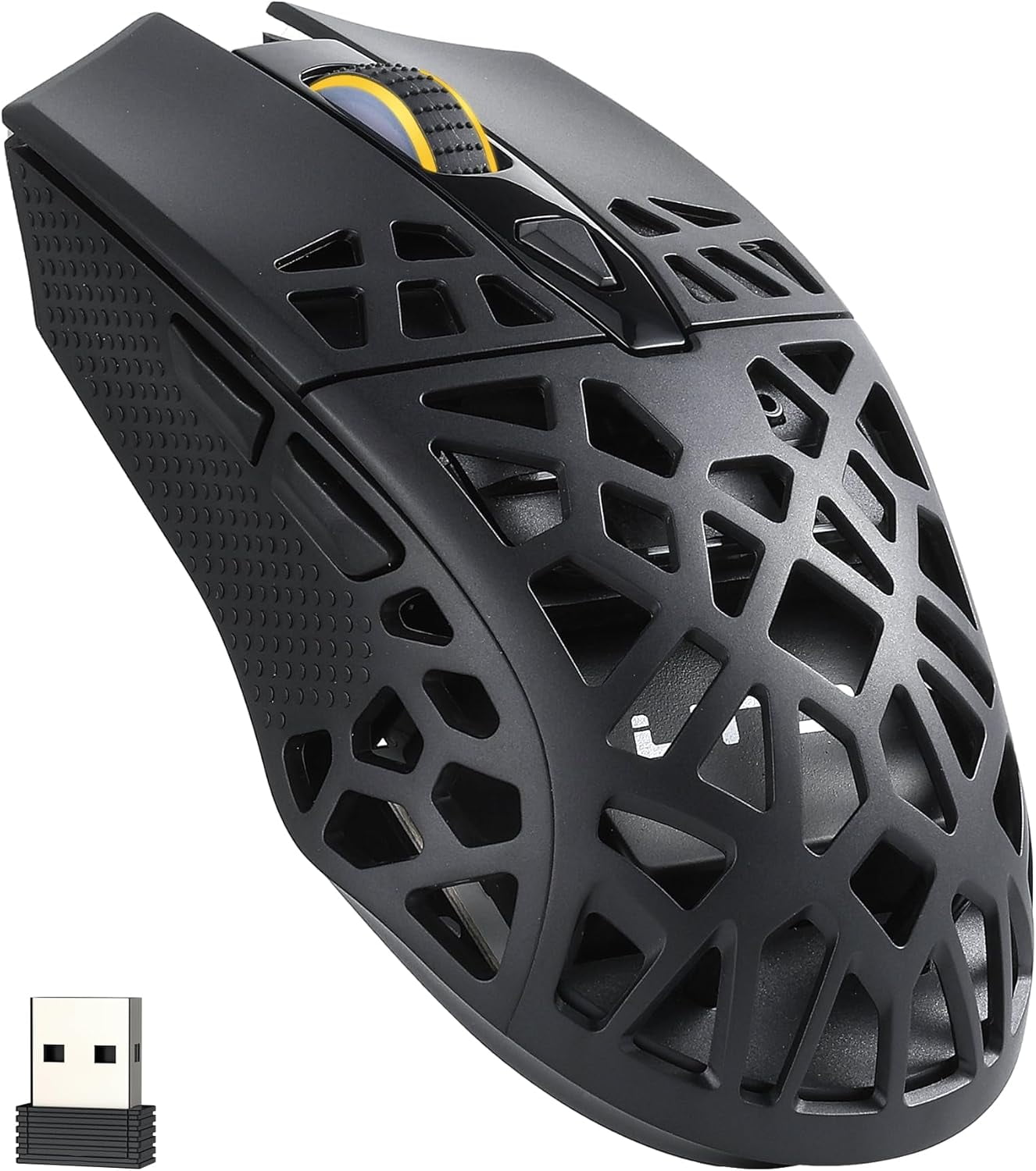 GM023 Tri-Mode Wireless Gaming Mouse, 79g Ultra-Light Honeycomb ...