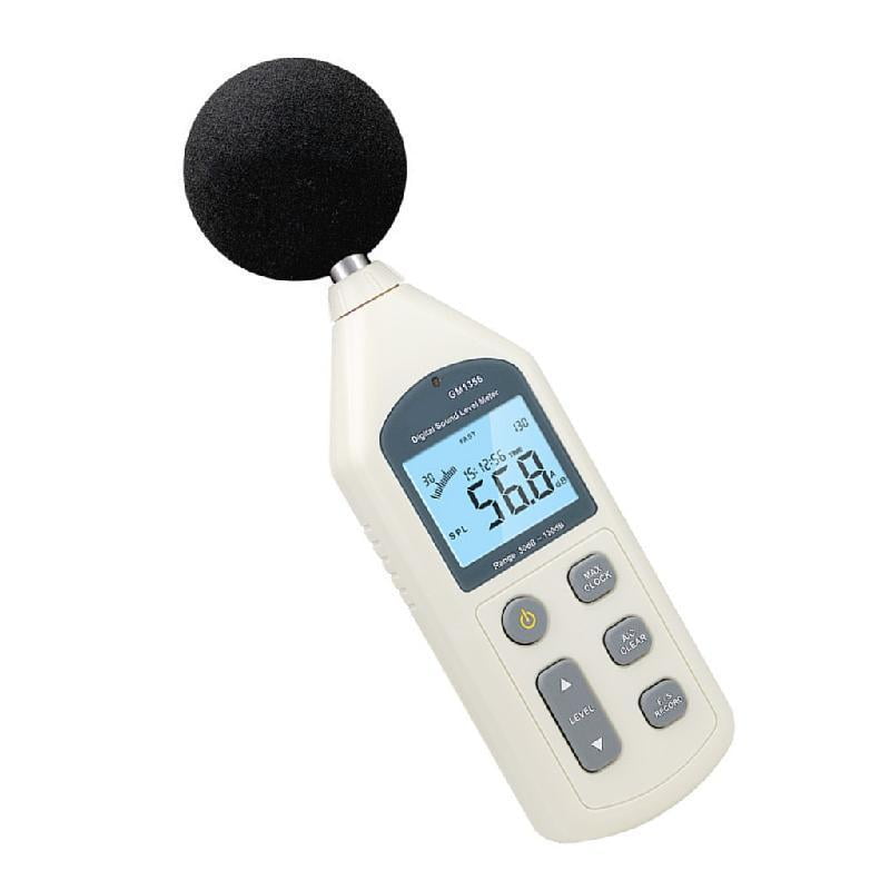 GM1356 30-130dB Decibel Meter Noise Meter for Indoor Outdoor Sound ...