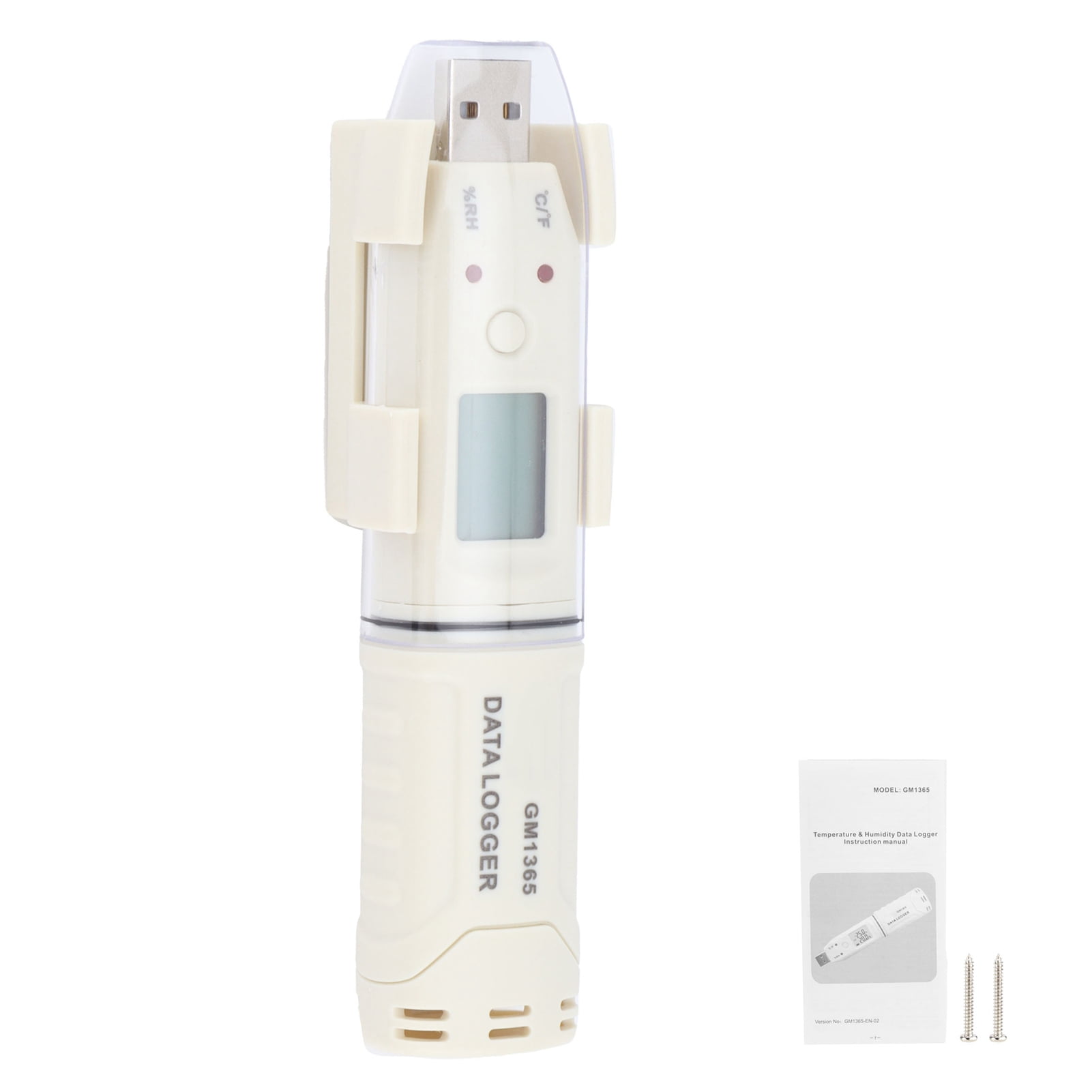 GM1365 Temperature Humidity Recorder Warehouse Thermometer for Cold ...