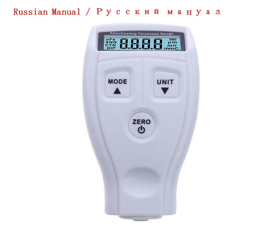 GM200 Thickness Gauge Coating Painting Tester Ultrasonic Film Mini Car ...