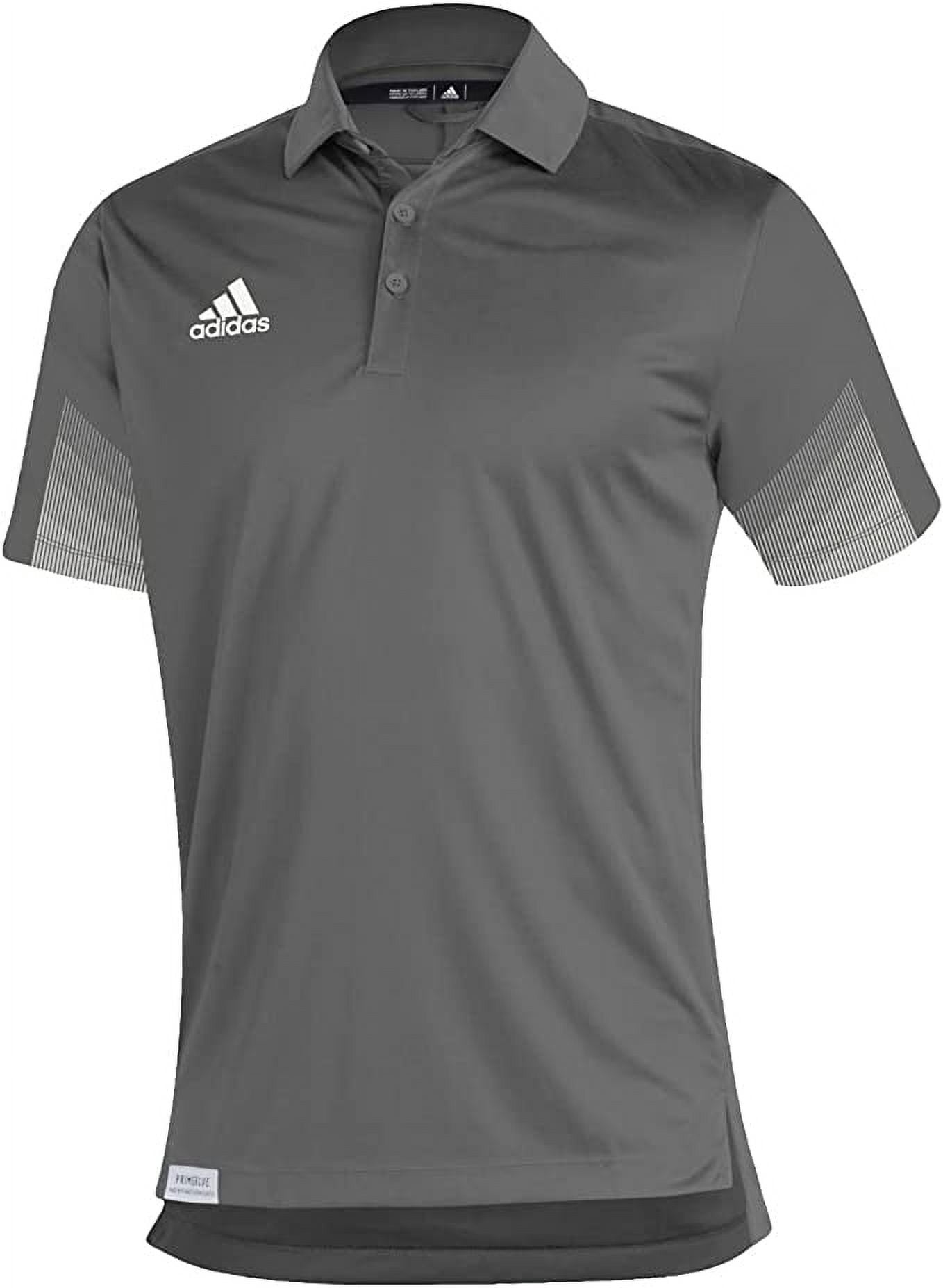 GM2610 Adidas Sideline 21 Primeblue Polo Shirt Team Grey Four/White XL ...