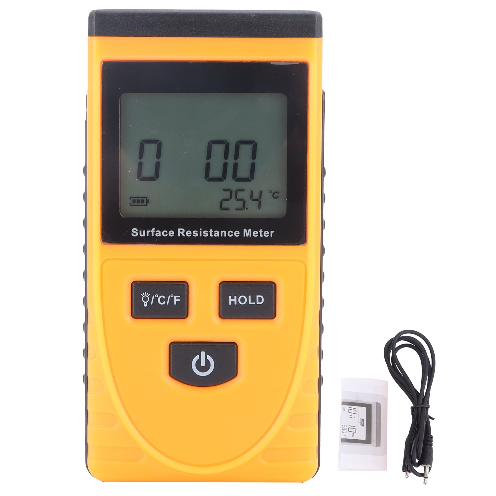 GM3110 Surface Resistance Tester Handheld LCD Digital Display ...