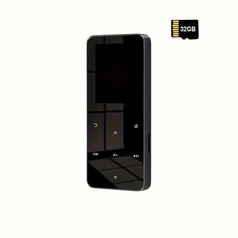 GM9 Ultra-Thin Portable MP3 Player with Built-In Speaker, Rechargeable ...