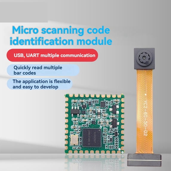 GM901A Micro-Barcode Scanner Module 1D 2D Bar Code Reader USB UART ...