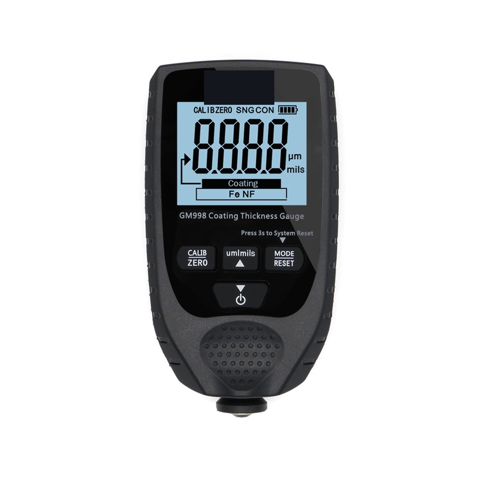 GM998 Backlight Film Thickness Gauge Car Paint Tester Coating Thickness ...