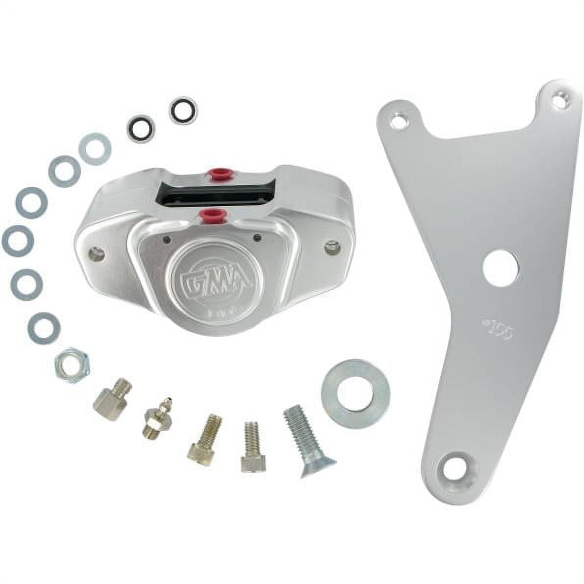 GMA Engineering 2-Piston Custom Rear Calipers Classic Clear Anodized ... GMA Engineering 2-Piston Custom Rear Calipers Classic Clear Anodized ...