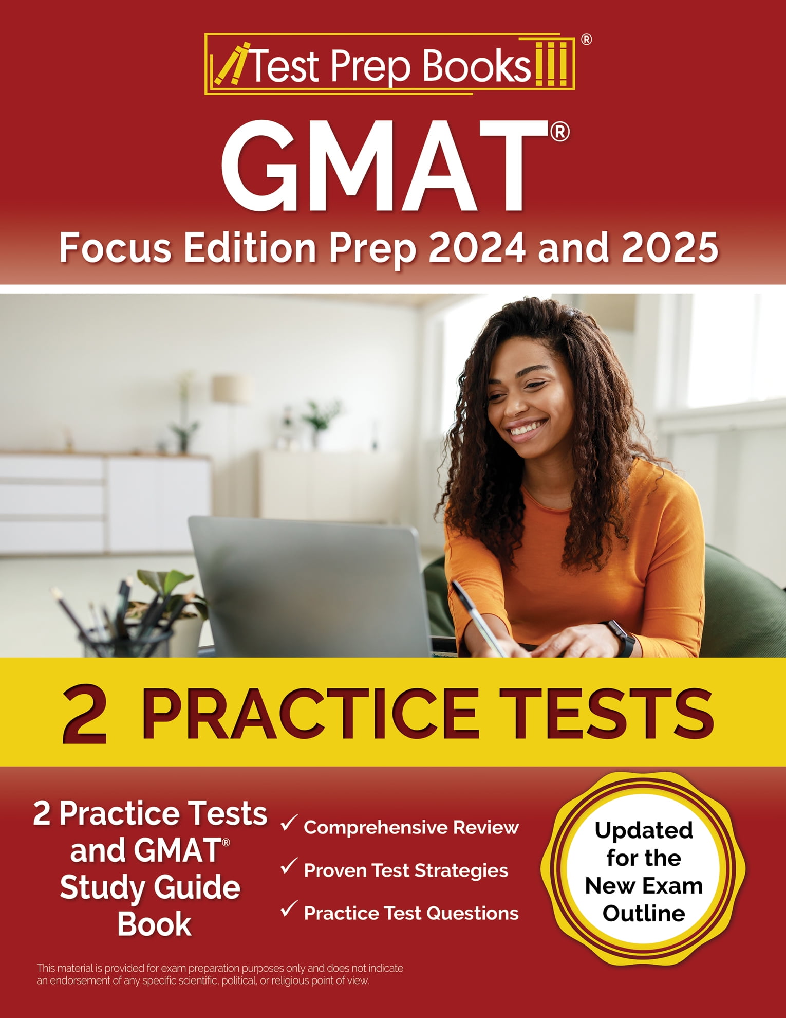 GMAT Focus Edition Prep 2024 and 2025: 2 Practice Tests and GMAT Study ...