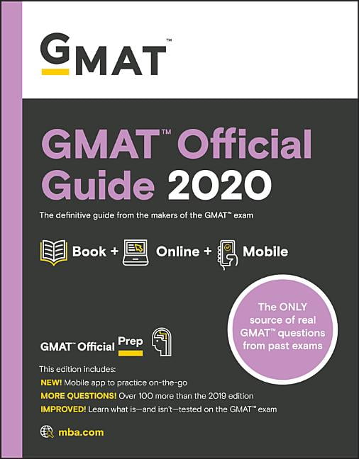 GMAT Official Guide 2020: Book + Online Question Bank (Paperback) by ...