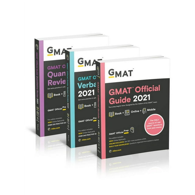 GMAT Official Guide 2021 Bundle (Paperback) - Walmart.com