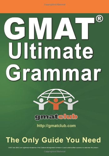 Pre-Owned GMAT Ultimate Grammar: The Only Guide You Need Paperback ...